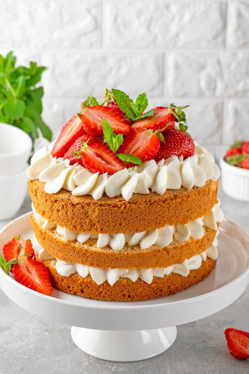 Easy Mary Berry Birthday Cake Sponge Recipe - Mary Berry Cooks