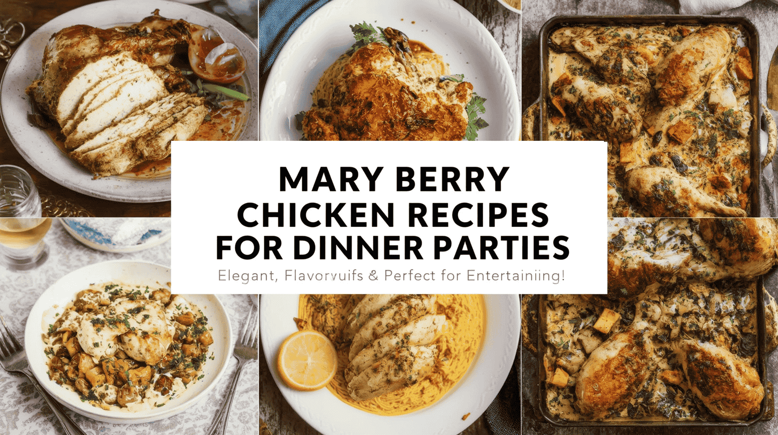 Easy Mary Berry Chicken Recipes For Dinner Party - Mary Berry Cooks
